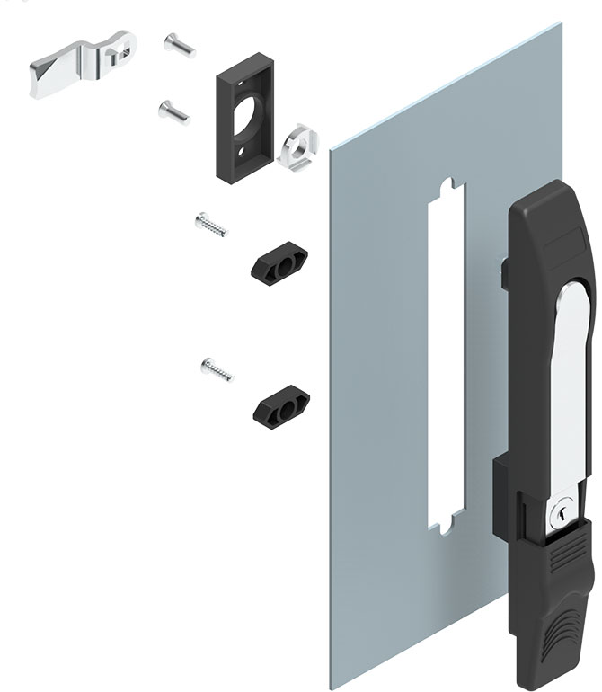 Swinghandle - Mesan Lock - Essentra plc Components