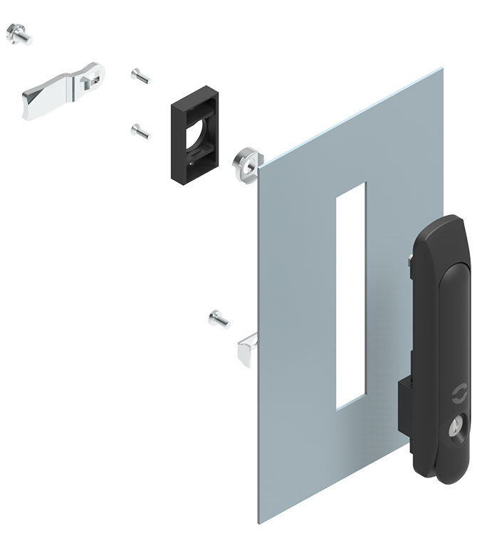 Swinghandle - Mesan Lock - Essentra plc Components