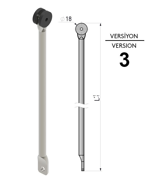 Stainless Steel Round Rods - Mesan Lock - Essentra plc Components